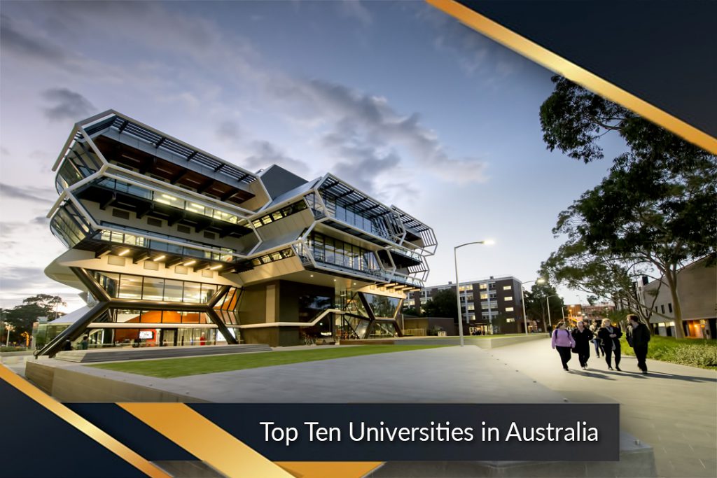 Top 5 Australian Universities - Vic Global Educational Services.
